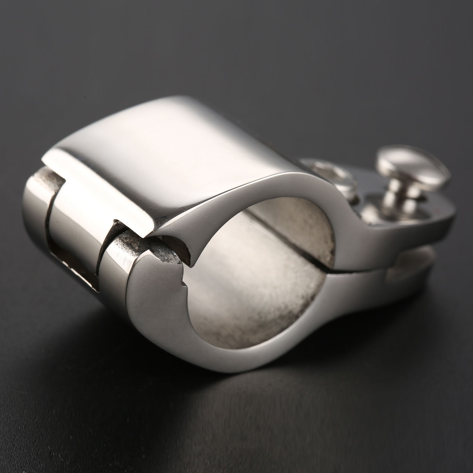 Boat Yacht 316 Stainless Bimini Top Hinged Jaw Slide Clamp 1" Tube Pipe ...