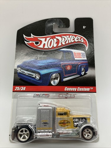 Hot Wheels Convoy Custom Pennzoil Rides Premium Real Riders | eBay