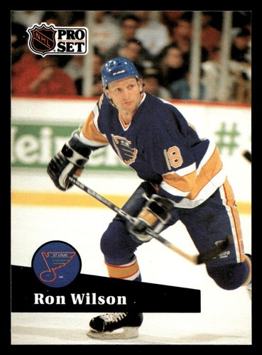 1991 Pro Set French Ron Wilson #220 St. Louis Blues | eBay