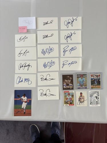 Baltimore Orioles signed cards-see pics | eBay
