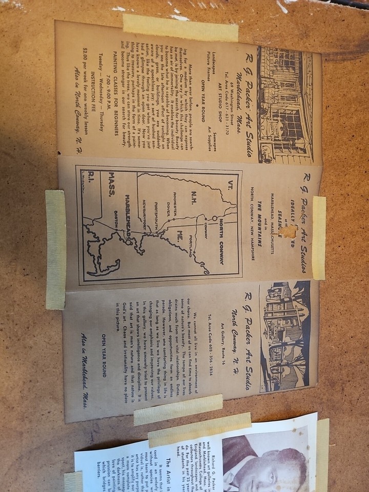 large Richard Packer original oil on canvas still life Lantern Violin ...