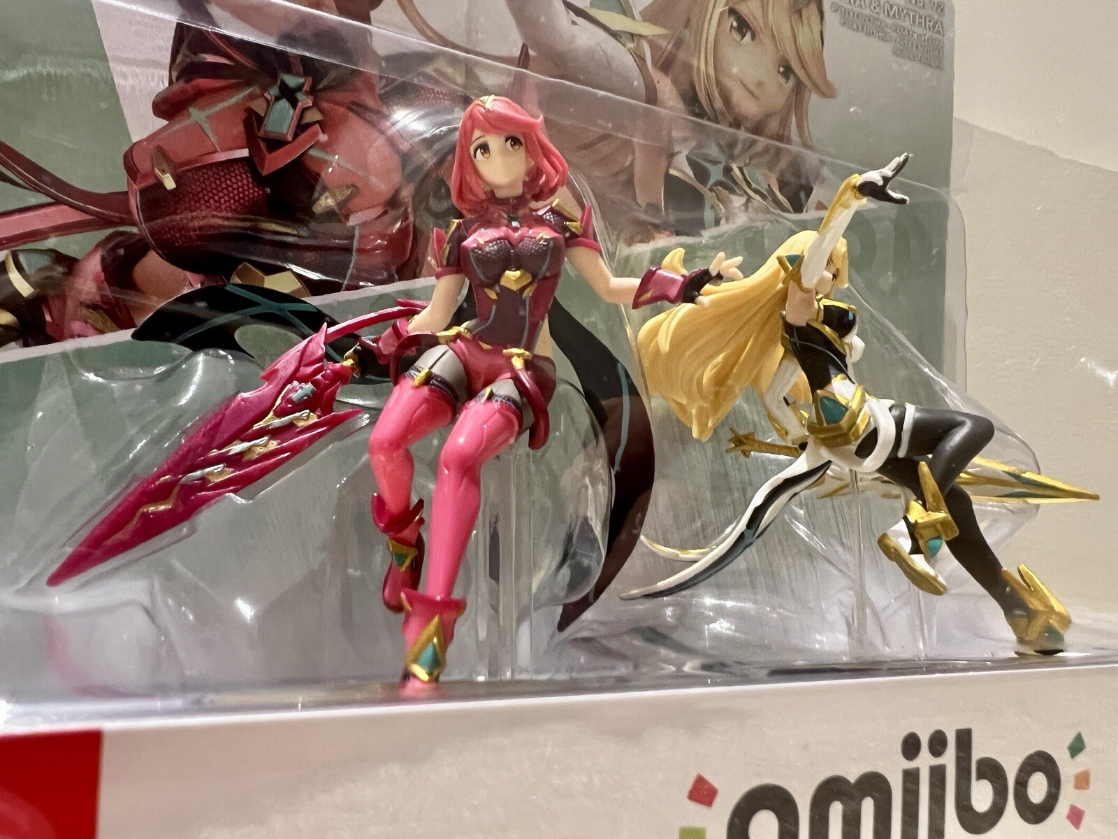 Defective/Misprinted Nintendo Amiibo (Mythra With A Ring) - Pyra ...