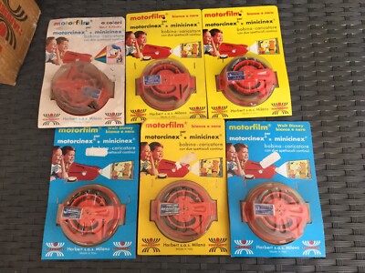 KENNER'S EASY SHOW MOTORIZED MOVIE PROJECTOR VINTAGE 1969 6 PCS+ CARTON ...