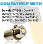 HQRP P13.5s Base High Power LED Bulb 3W 150LM for Dewalt DW Series ...