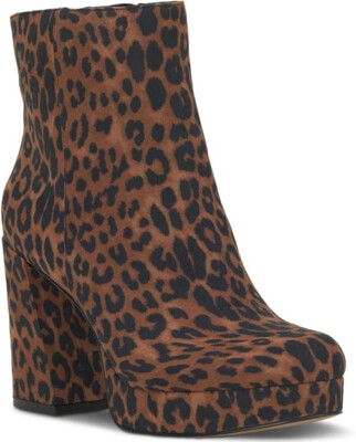 Jessica Simpson Womens Rexura Ankle Booties | Leopard | 7M | eBay