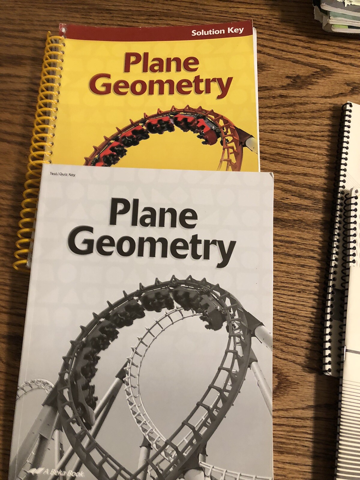 Abeka 11th Grade Math Plane Geometry Curriculum Solution Key, Test/Quiz ...