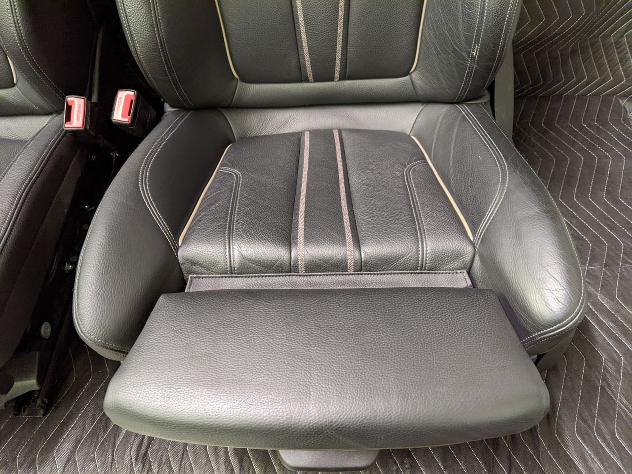 BMW G30 5-Series Front Sport Seats Heated Memory Lumbar Black Exclusive ...