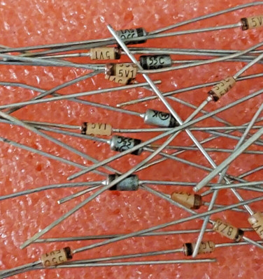 10pcs BZX55C5V1 ZENER DIODE 5V1 5mA 0.5W DO35 ITT | eBay