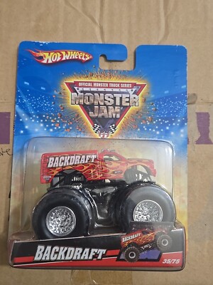 2008 Hot Wheels Monster Jam Backdraft | eBay
