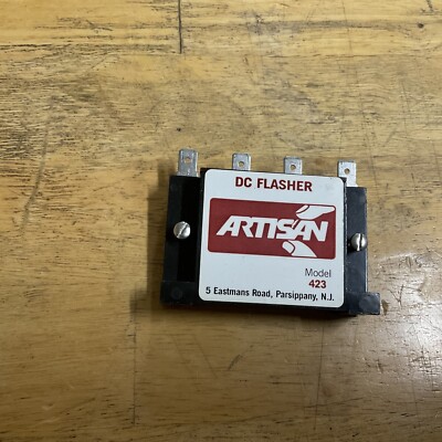 Artisan Controls 423-12-1FPS Solid State DC Flasher 12VDC 1FPS. NOS | eBay