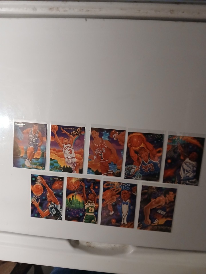 1994/95 FLEER BASKETBALL PROVISION SUBSET 1-9 ( Set ) ( Cool Set ) NM ...