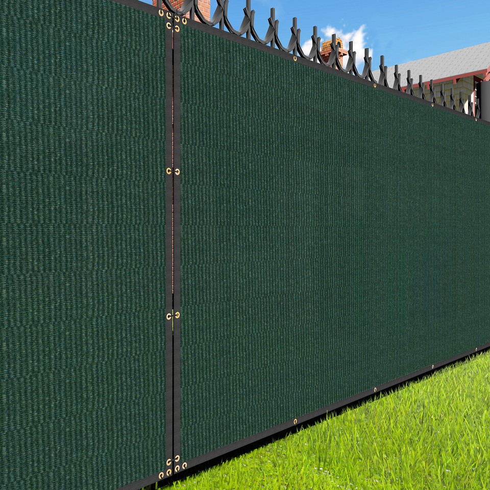 6x50ft Green Privacy Fence Screen Garden Yard Windscreen Fabric Shade ...