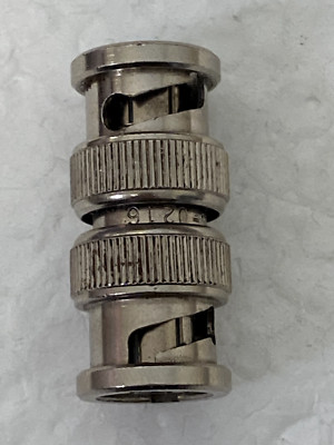 Agilent 1250-0216 BNC Type Male Male Connector to BNC Type Male | eBay