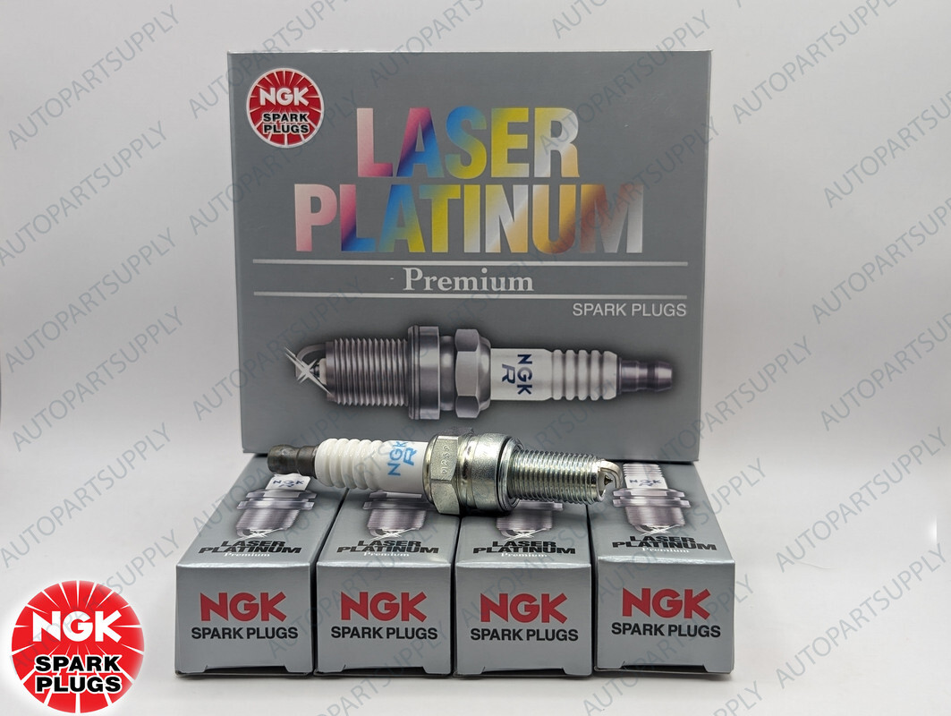 NGK Laser Platinum Spark Plugs OE# 6458 PFR6Q for VW Audi - Set of 4 | eBay