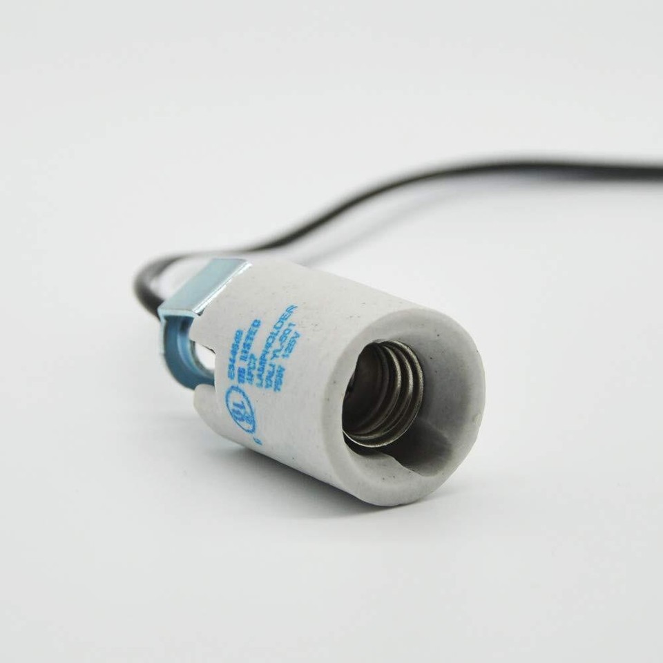 E12 Socket,Ceramic Candelabra Socket E12 Bulb Lamp Holder,Light Socket ...