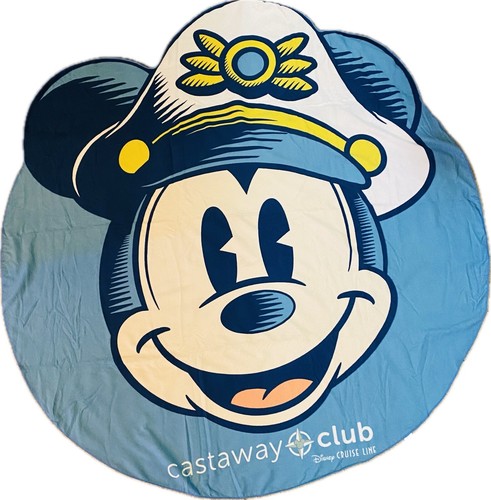 Disney Cruise Line DCL 25th Anniversary Mickey Round Beach Towel ...