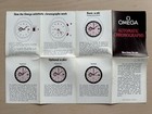 SUPER RARE VINTAGE OMEGA SPEEDMASTER MARK 3 BROCHURE PAMPHLET BOOKLET ...