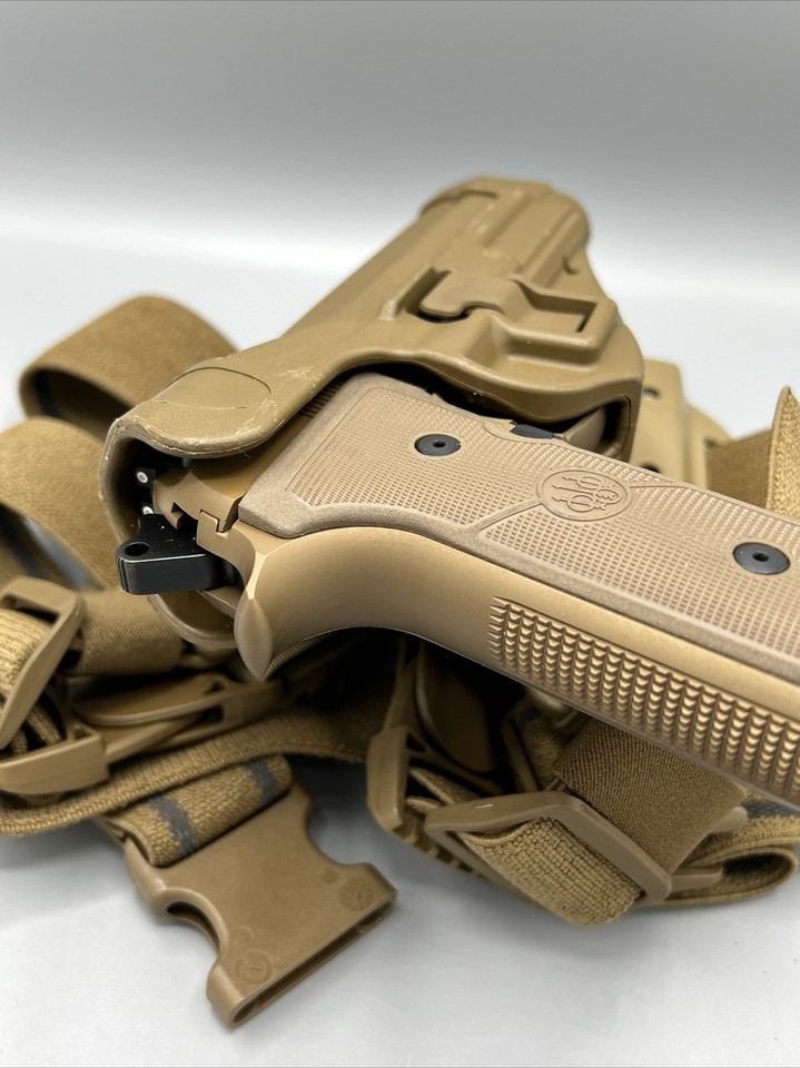 BlackHawk Beretta M9A4 Serpa II Tactical Holster RH Coyote Tan | eBay