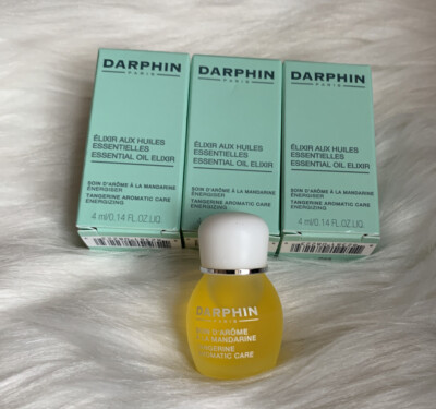 3*Darphin Essential Oil Elixir Tangerine Aromatic Care Energizing 4ml ...