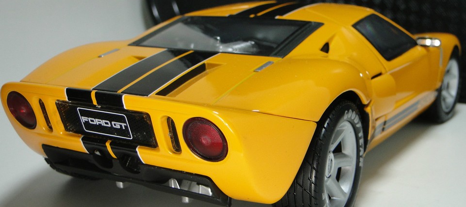 Ford GT40 Race Car 1 Custom Built Metal Body Model 18Racing24Concept ...