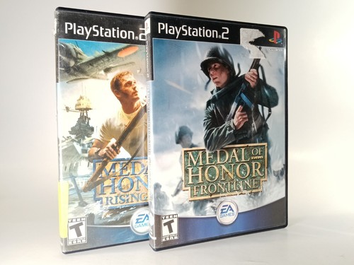 Medal of Honor Rising Sun and Frontline for PS2 used | eBay