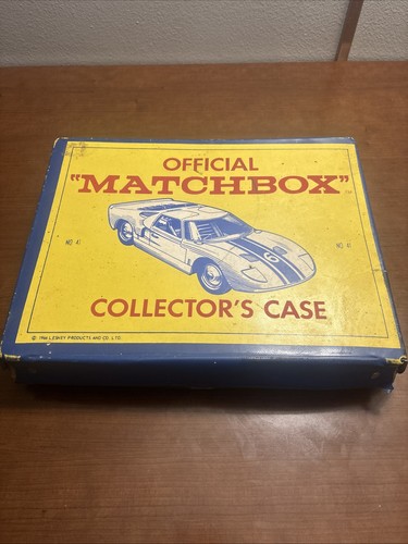 Vintage 1966 Lesney MATCHBOX Official Collectors Case #41, All Vehicles-AS IS!! | eBay