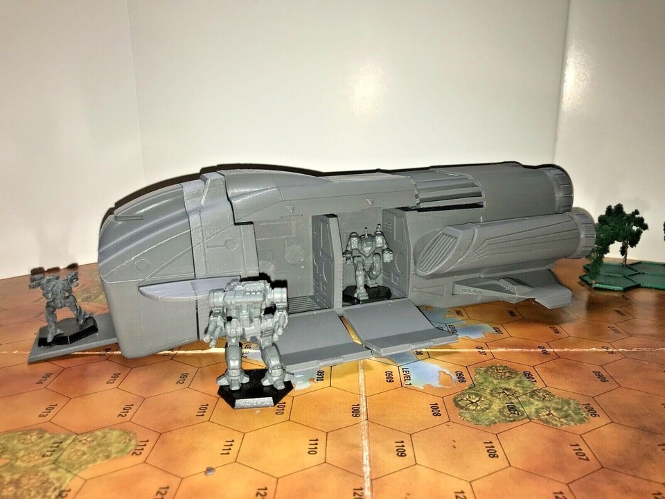 BattleTech - Mechscale Clan Broadsword Dropship - Defiance Industries ...