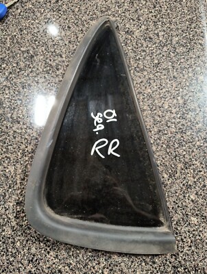 2001-2007 Toyota Sequoia Rear Right Side Door Quarter Window Glass ...