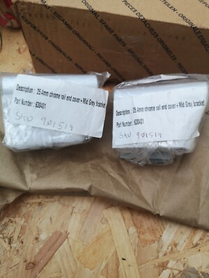 Aqualisa 25.4mm Riser Rail Brackets Chrome Pair. 630401 901519 FREE ...