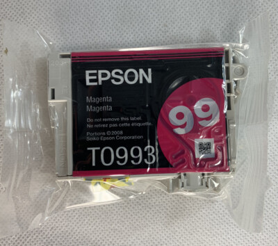 EPSON 99 Printer Ink T0993 Magenta (OPEN BOX) Still in sealed case | eBay