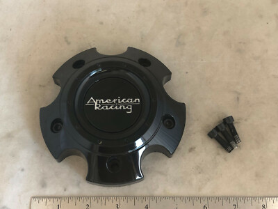 AR American Racing Gloss Black Wheel Rim Hub Cover Center Cap 1529S01-1 ...