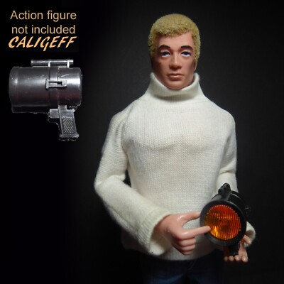 Vintage 1970’s Geyper Man Search Light w/ Clear Amber Lens ~ GI Joe | eBay