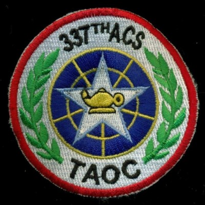USAF 337th Air Control Squadron ACS TAOC Patch J-4 | eBay