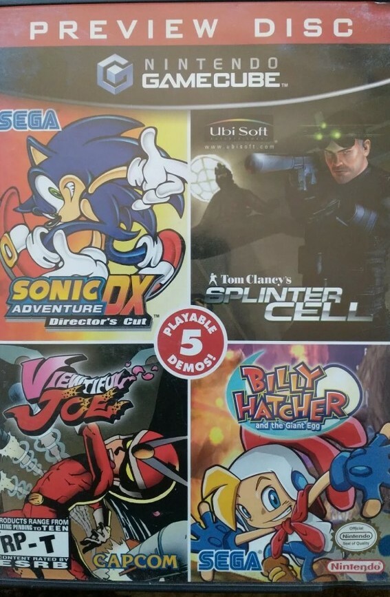 Nintendo GameCube Preview Disc (Nintendo GameCube, 2003) Disc Only | eBay