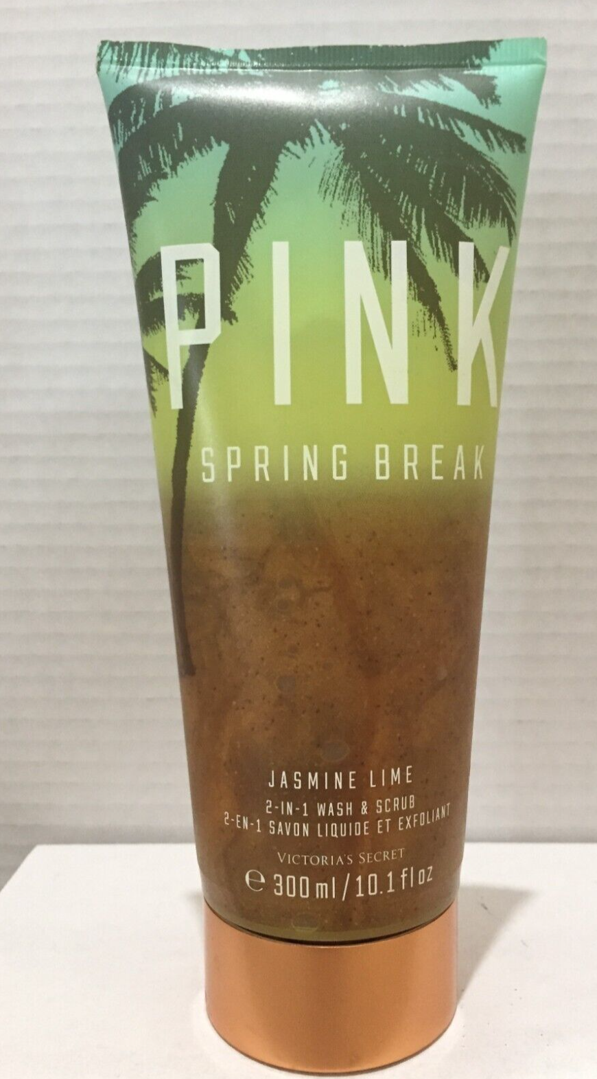 Victoria's Secret PINK Spring Break Jasmine Lime 2-in-1 Wash & Scrub 10 ...