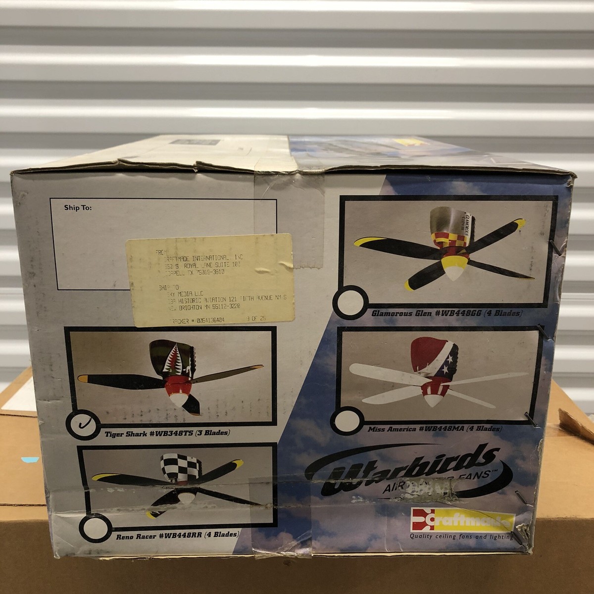 War Plane Ceiling Fans | Shelly Lighting