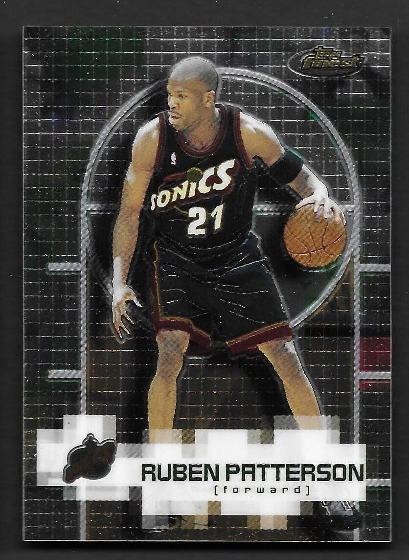 2000-01 Finest #10 Ruben Patterson Seattle Supersonics | eBay