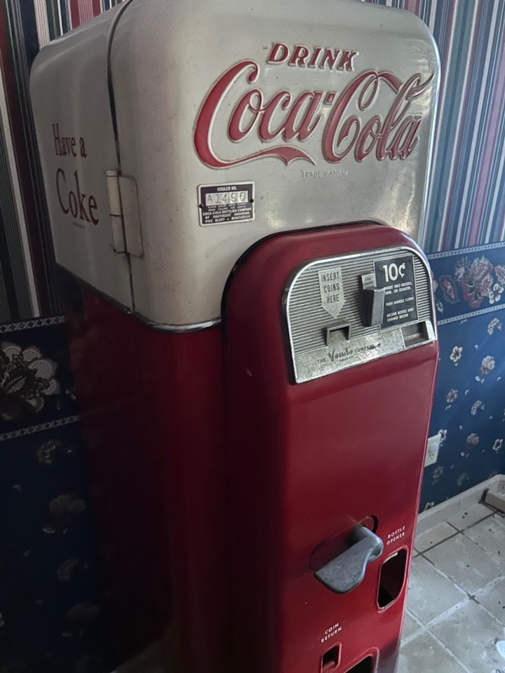 vintage vendo 44 coke machine | eBay