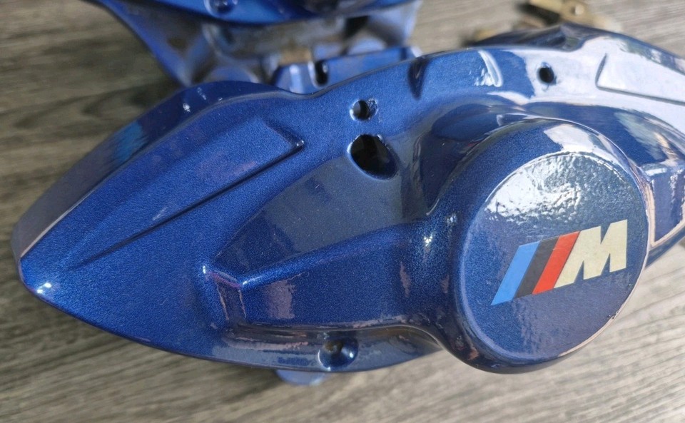 BMW M performance rear Brembo blue brake calipers M2 M3 M4 F80 440i ...