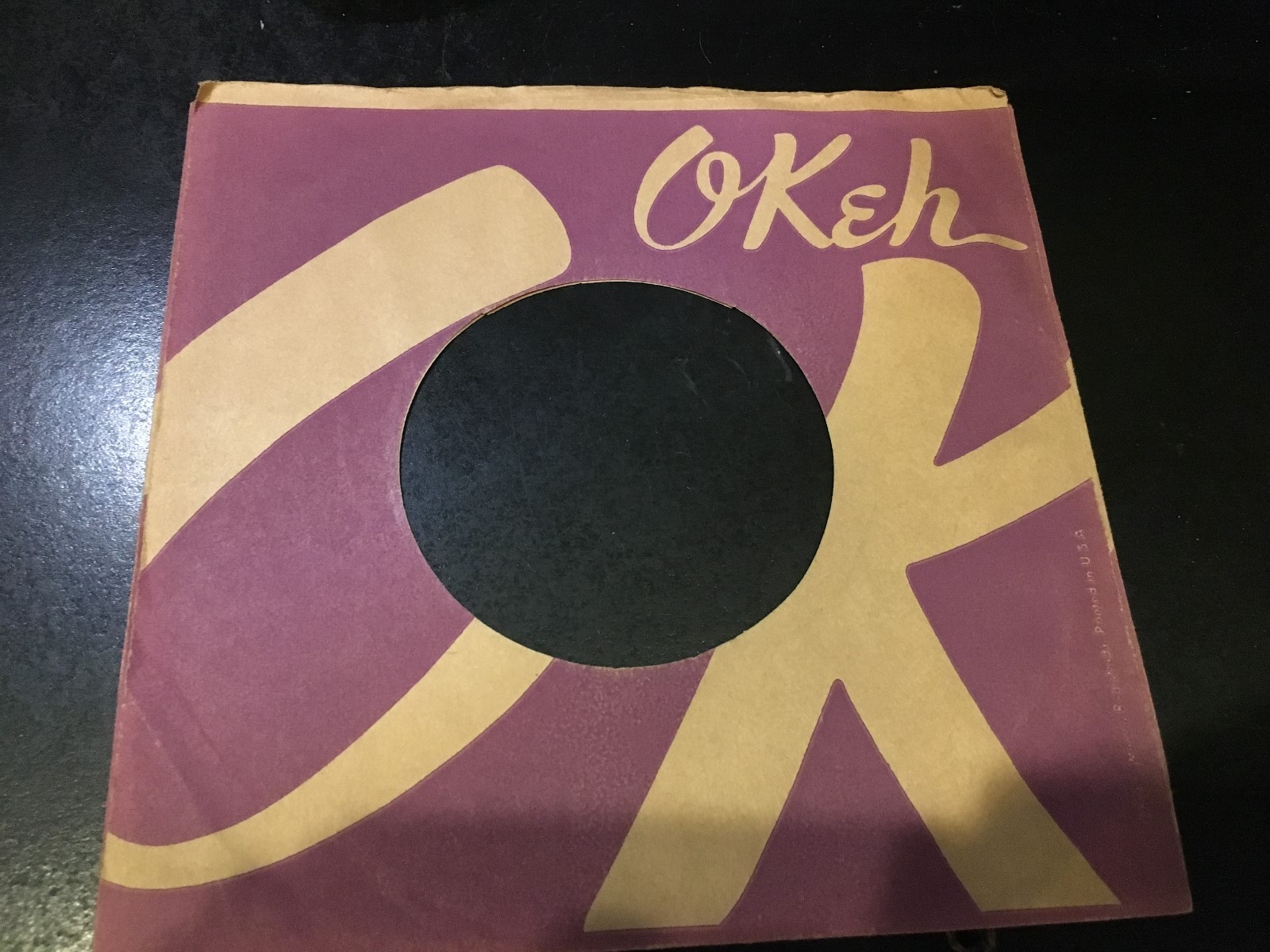 OKeh Records Company Sleeve VG+ (Sleeve Only) | eBay