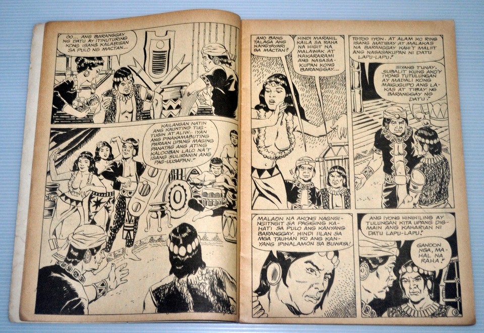 Philippines BAYANI PILIPINO Series Komiks LAPU-LAPU ANG DIGMAAN SA ...
