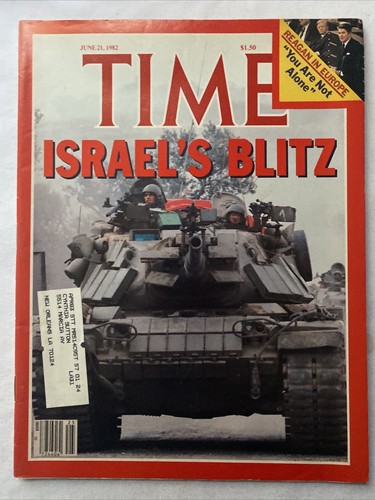 1982 June 21, Time Magazine, Israel’s Blitz (CP375) | eBay
