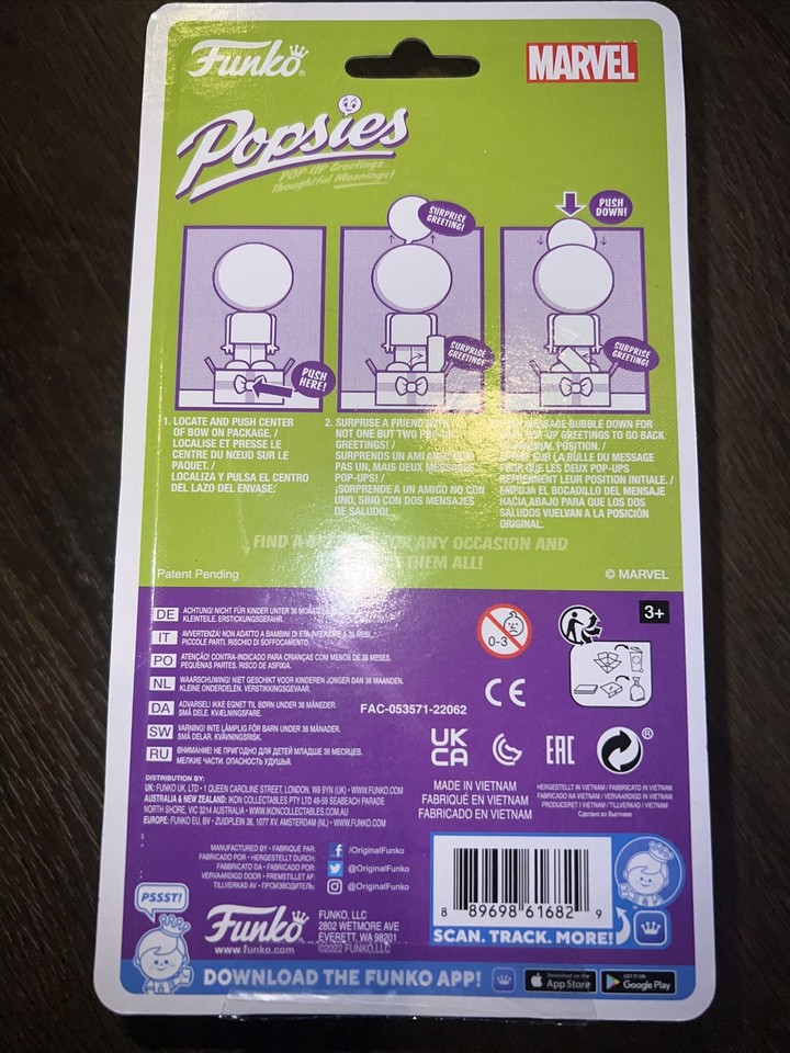 NIP Funko Popsies Marvel The Hulk New In Box Sealed!! 889698616829| eBay