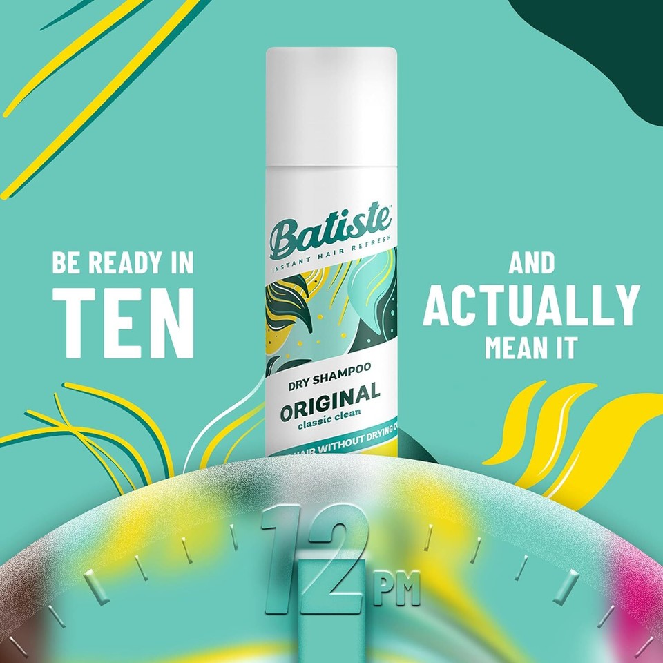 Batiste Dry Shampoo 200ml, 350ml - Fragranced, Added Benefits, Coloured ...