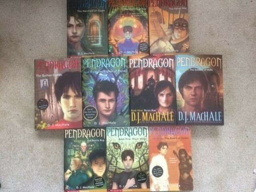 Pendragon complete series 1-10 set MacHale 1 2 3 4 5 6 7 8 9 10 PB/HB ...