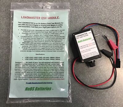 NoBs Batteries ESV LoadMaster Load Tester Module 4.8v-6.0v | eBay