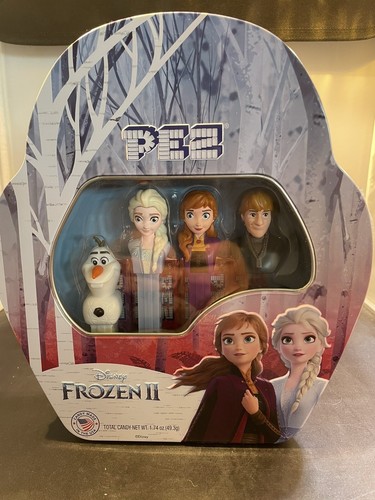 Disney Frozen 2 PEZ Candy Dispensers Collectors Limited Edition Tin ...
