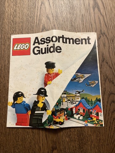 *VTG* 1980 LEGO Assortment Guide Advertisement Legos Sets Pictures | eBay