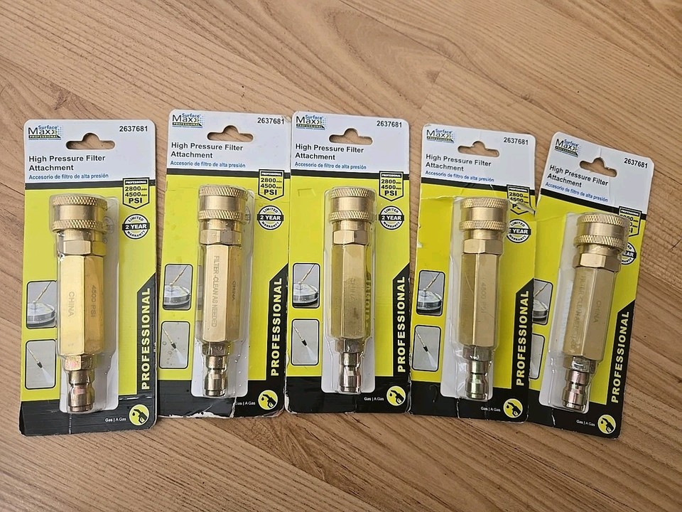 Lot of 5 Surface Maxx Professional High Pressure Filter Attachment 2800 ...