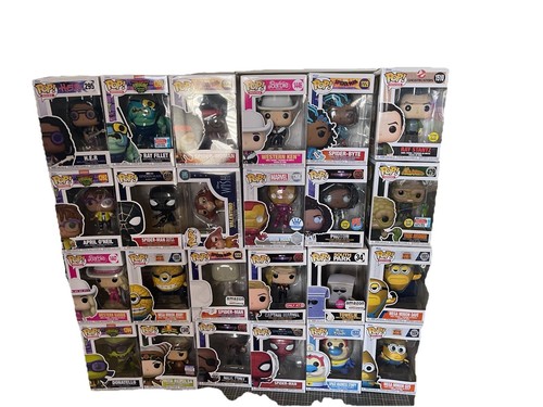 Lot of 24 Funko Pops all in boxes Collected Only (Lot 2) | eBay